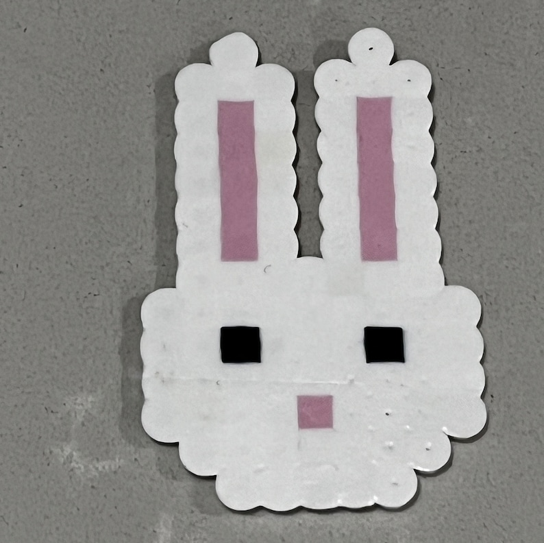 Cute Bunny Perler Bead - Etsy