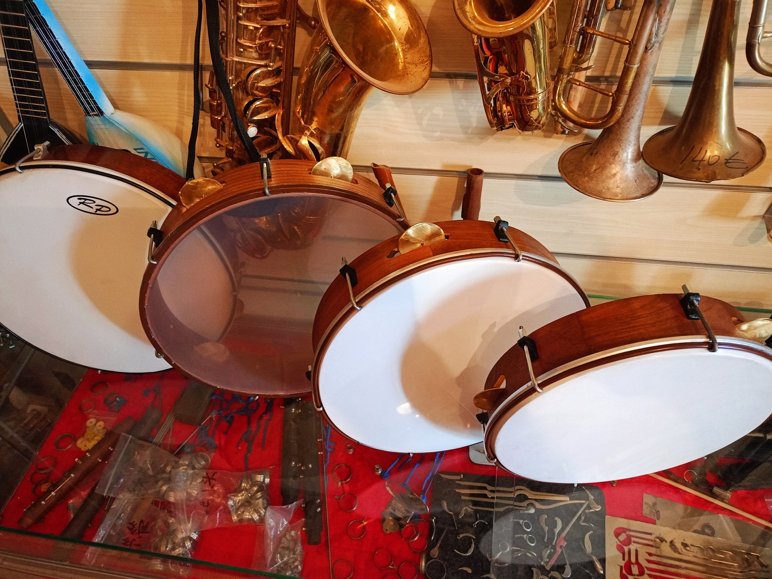 14"-13"-12"defi (bendir-tambourine) Greek Traditional Musical ...