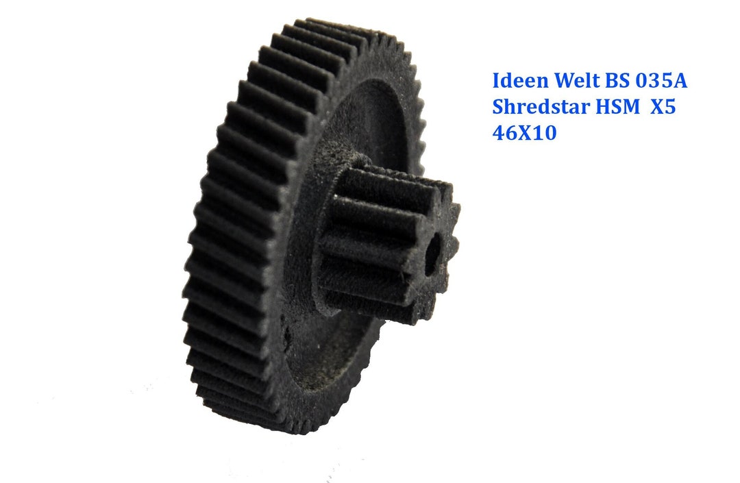 Gear 46x10 for Paper Shredder Ideen Welt BS 035A - Etsy