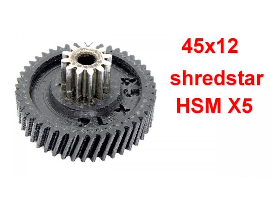 Gear 45x 12 for Paper Shredder SHREDSTAR HSM X5 - Etsy