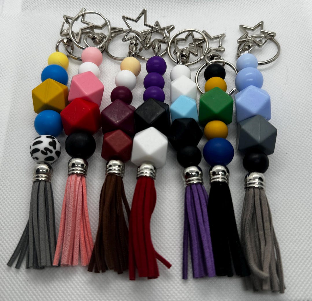Sorcery Silicone Keychain: Jujutsu Kaisen Tassel Keyring - Etsy