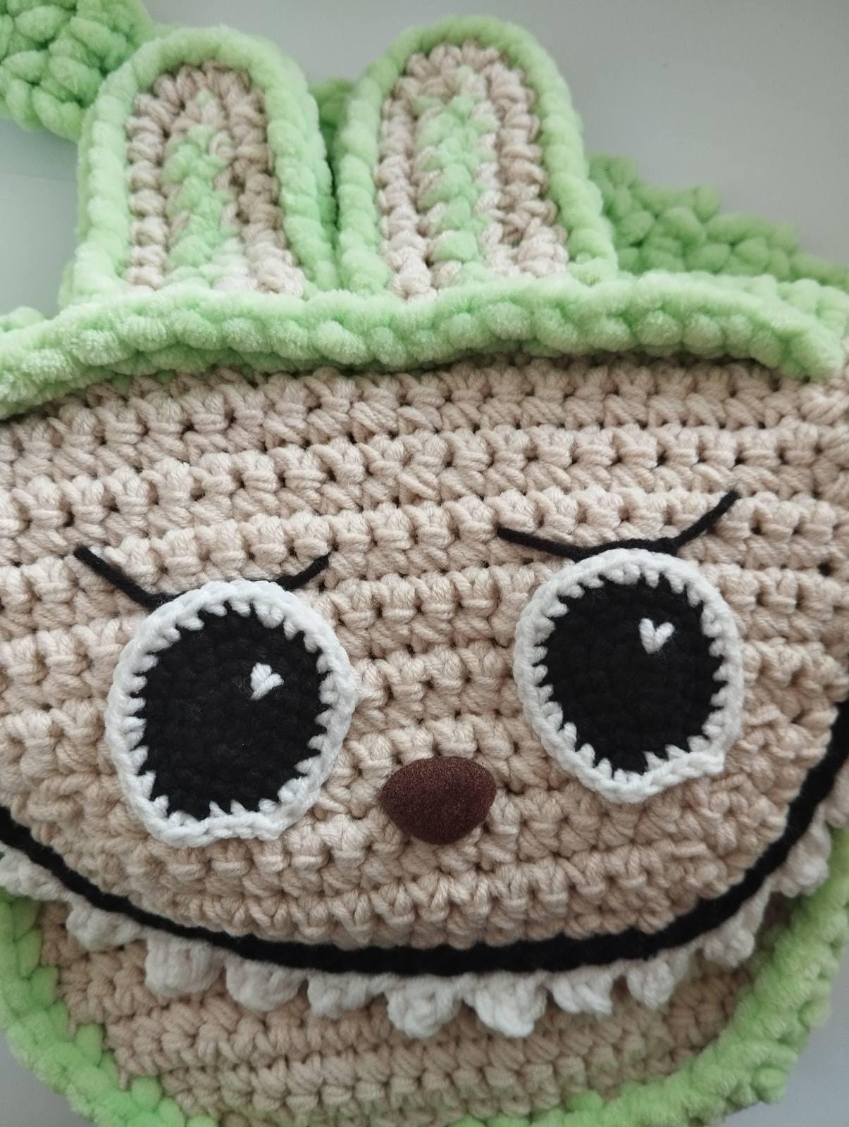 Crochet Monster Bag Pattern: Fluffy Amigurumi PDF (digital Download) - Etsy