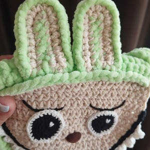 Crochet Pattern for Bag, Fluffy Monster Bag, Pattern Pdf, Crochet ...