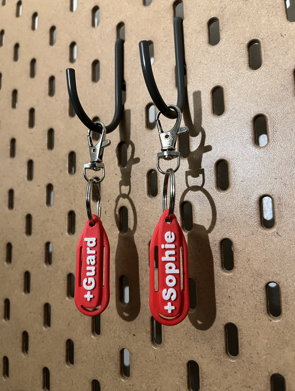 Personalized Lifeguard Buoy Keychain Backpack Tags, Sport Keyrings ...