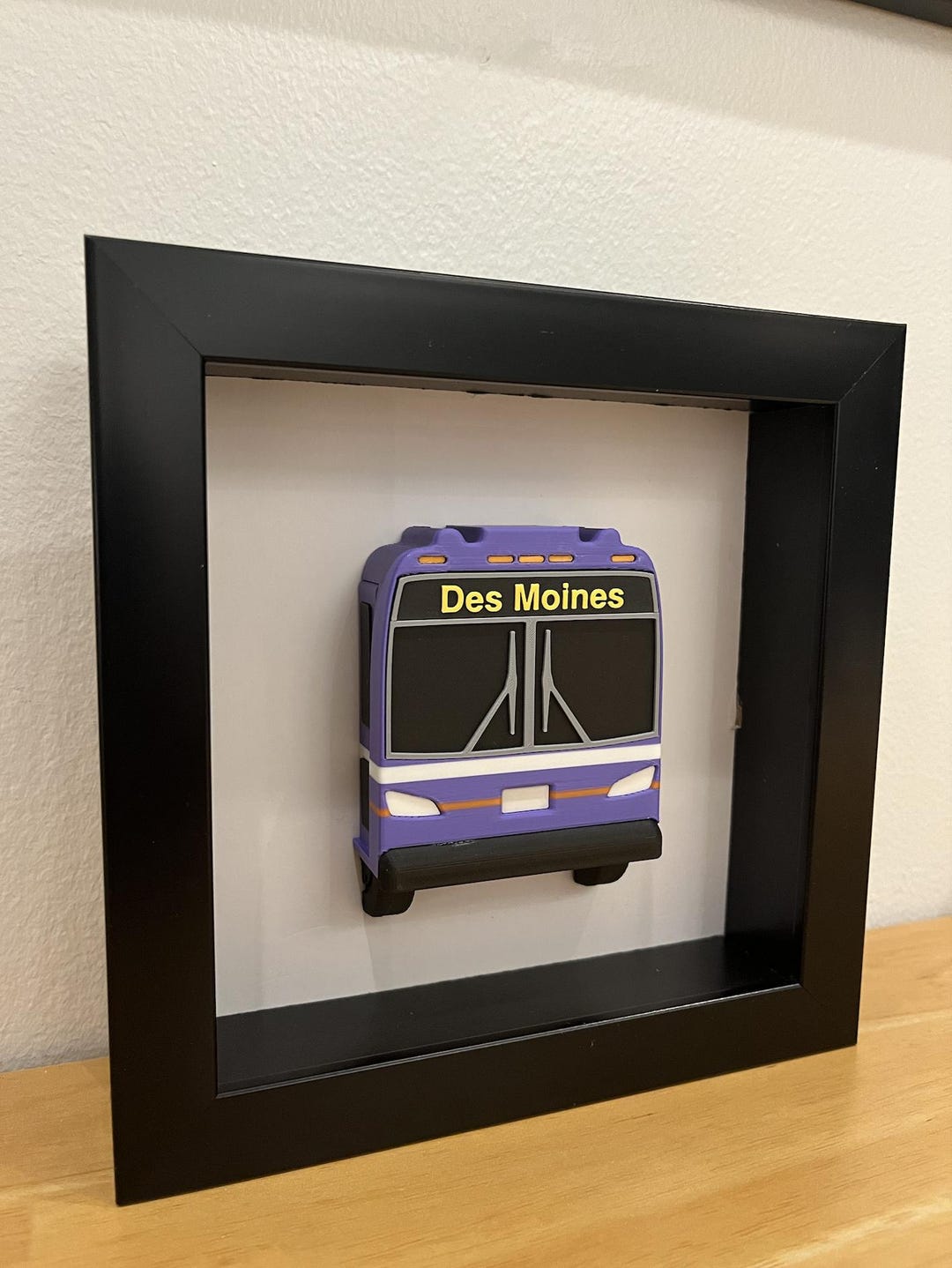 Des Moines Transit Wall Art - Local Bus Inspired Train Art / Des Moines ...