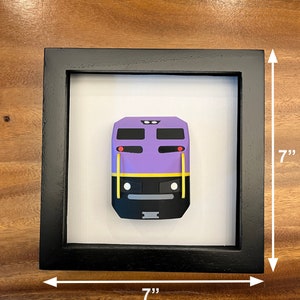 Boston Transit Wall Art - Commuter Rail Inspired Train Art / Boston ...