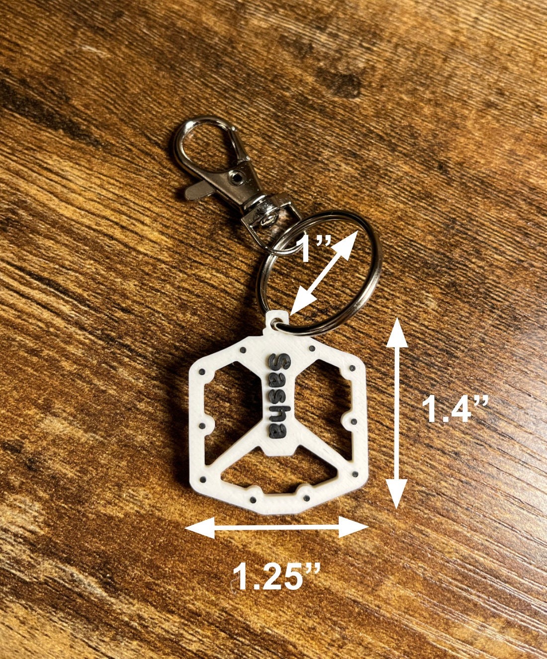 Personalized Mountain Bike Pedal Keychain | Backpack Tags, Sport ...