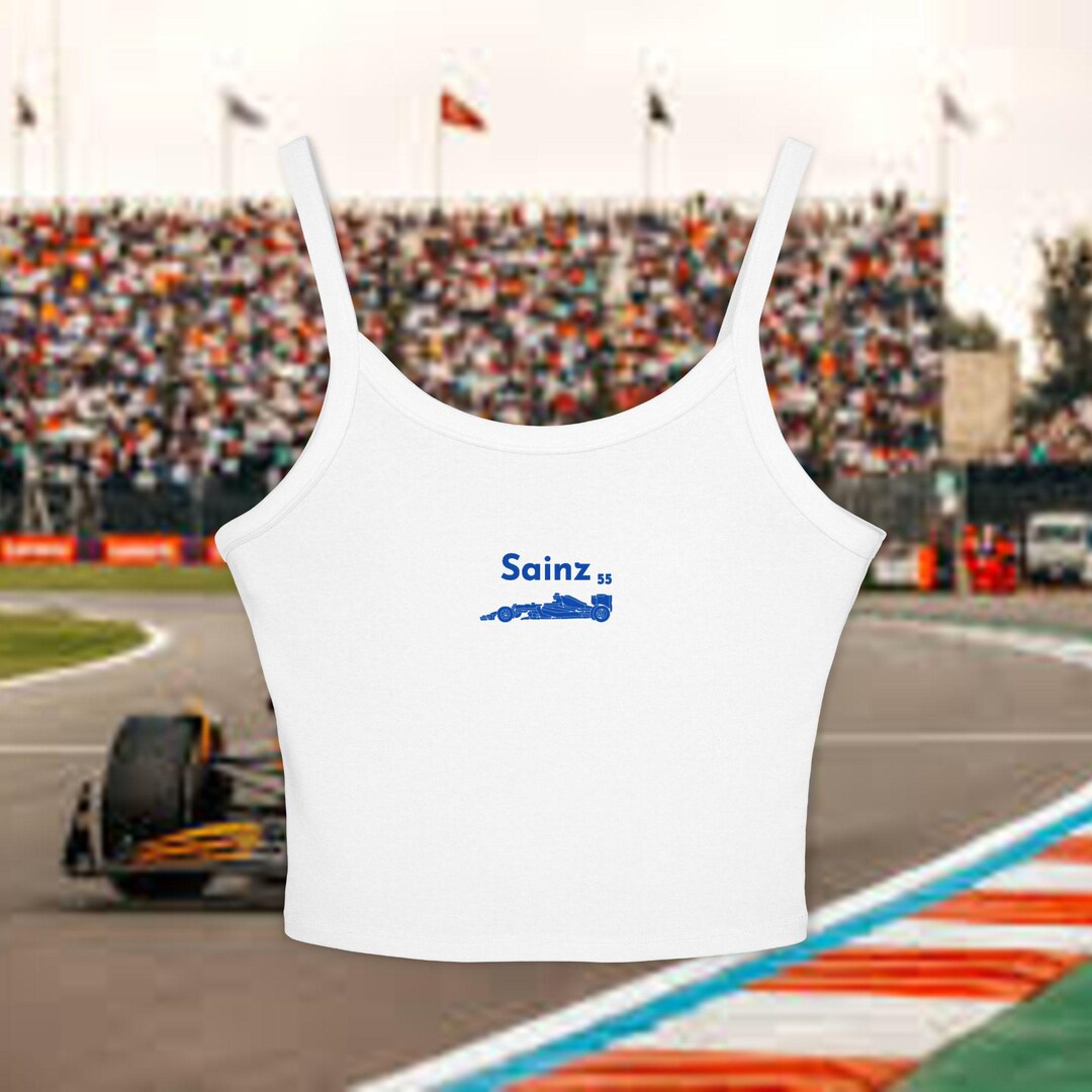 Sainz Williams Formula 1 Tank Top, Sainz Formula 1 Tshirt, Funny Tank Top, Williams Merch, F1 ...