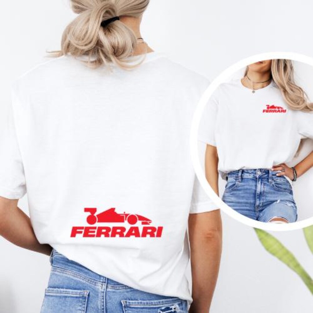 Ferrari F1 T-shirt, Shirt, Formula 1, Formula One, Motorsport Tee ...
