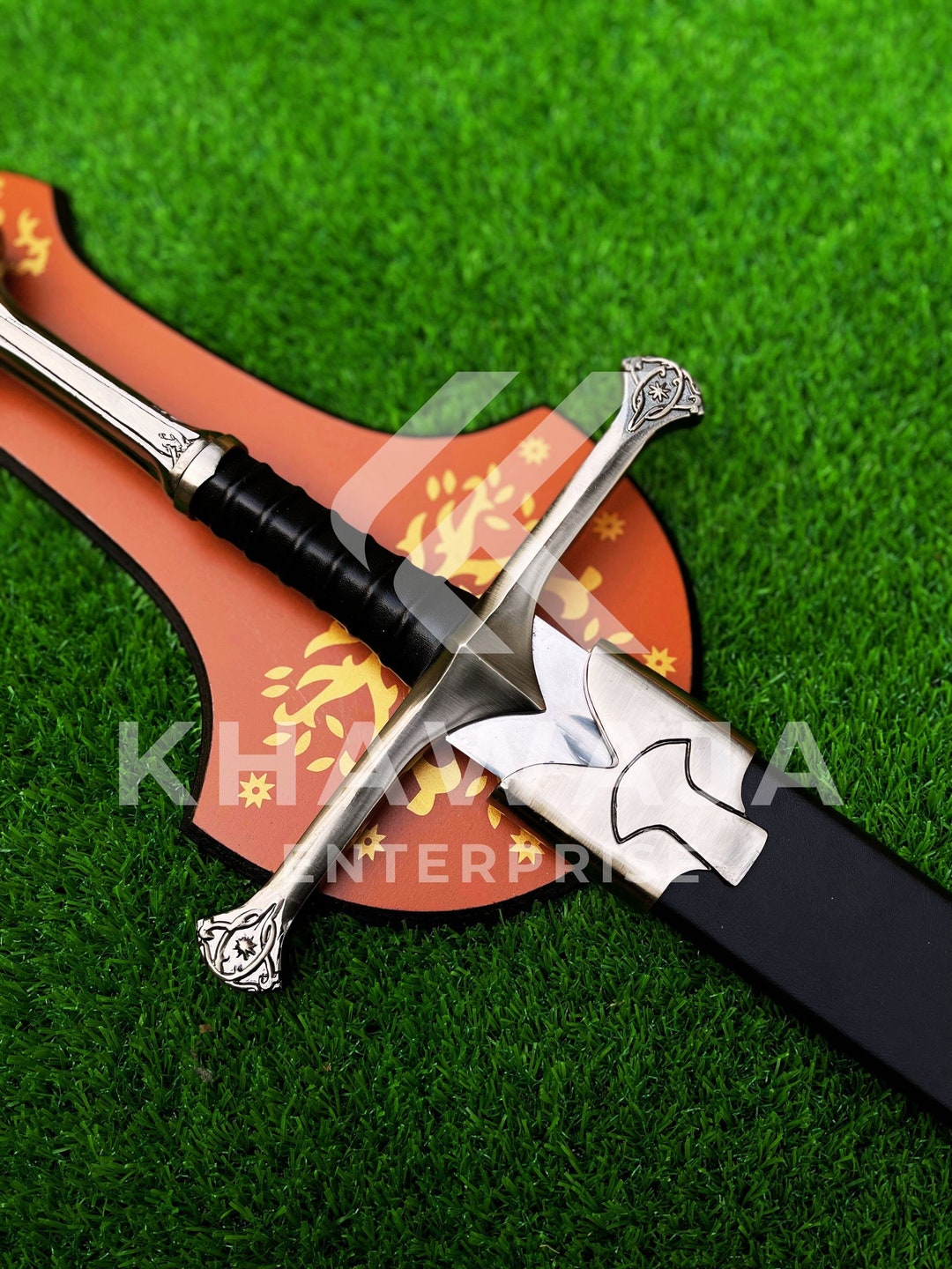 ANDURIL Sword of Strider, Custom Engraved Sword, LOTR Sword, Lord of ...