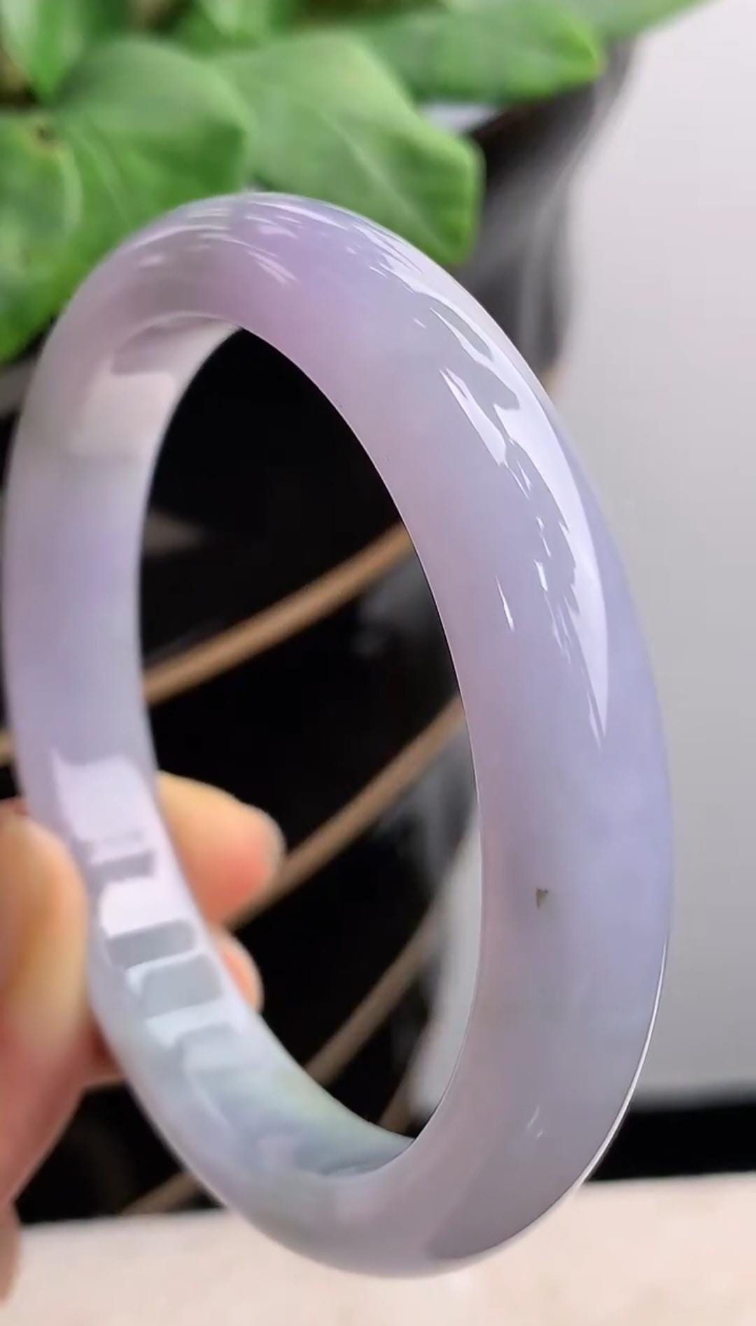 Myanmar Ice Violet Jadeite Bangle: Grade A Jade (58/59mm) - Etsy