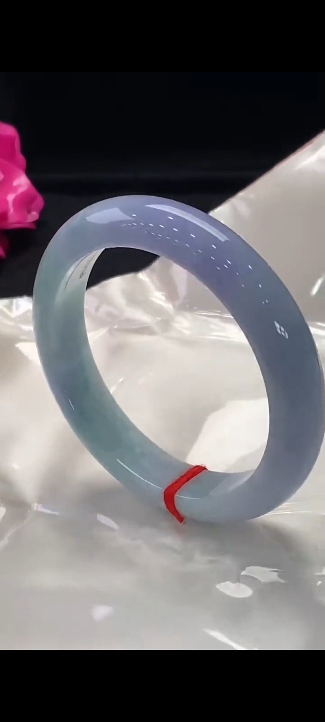 100% 60mm Natural Burmese Jadeite Jade Grade A ,perfect Spring Color Bangle , Delicate Bracelet ...