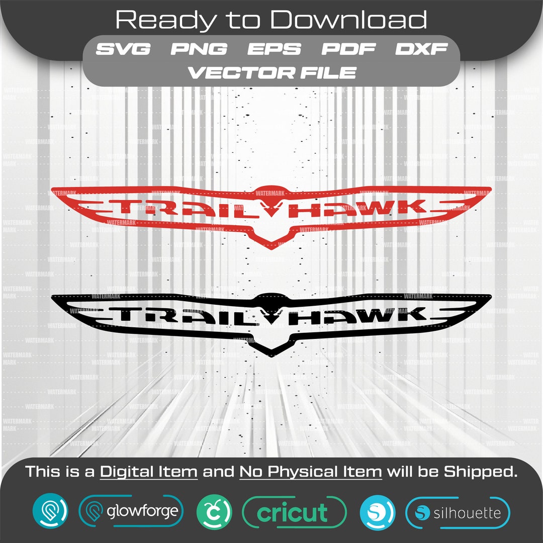 Trailhawk Svg Png Dxf Cricut File, Svg Bundle, Sticker, Cricut Svg ...