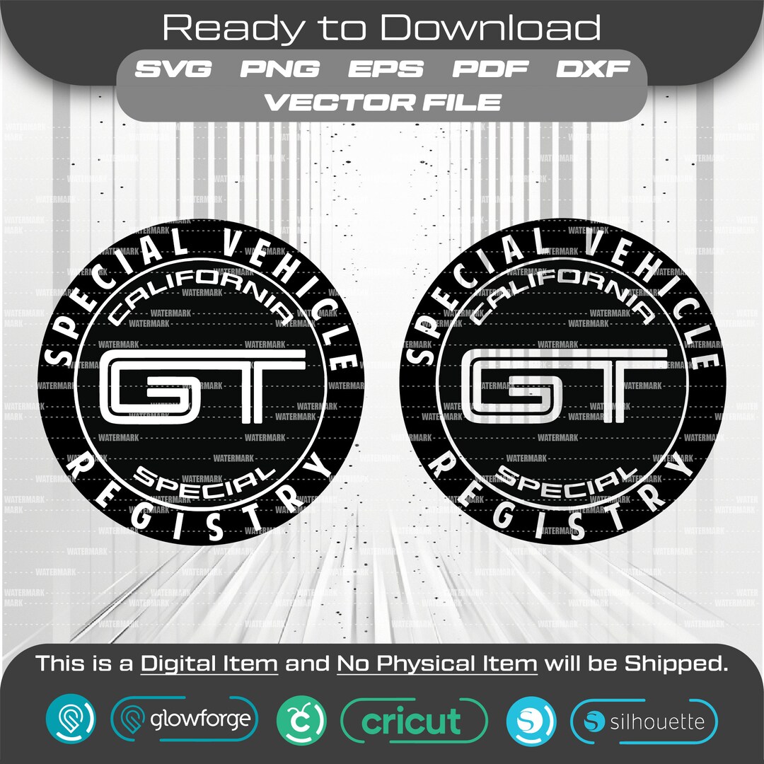 Gt California Svg Png Dxf Cricut File, Svg Bundle, Sticker, Cricut Svg ...