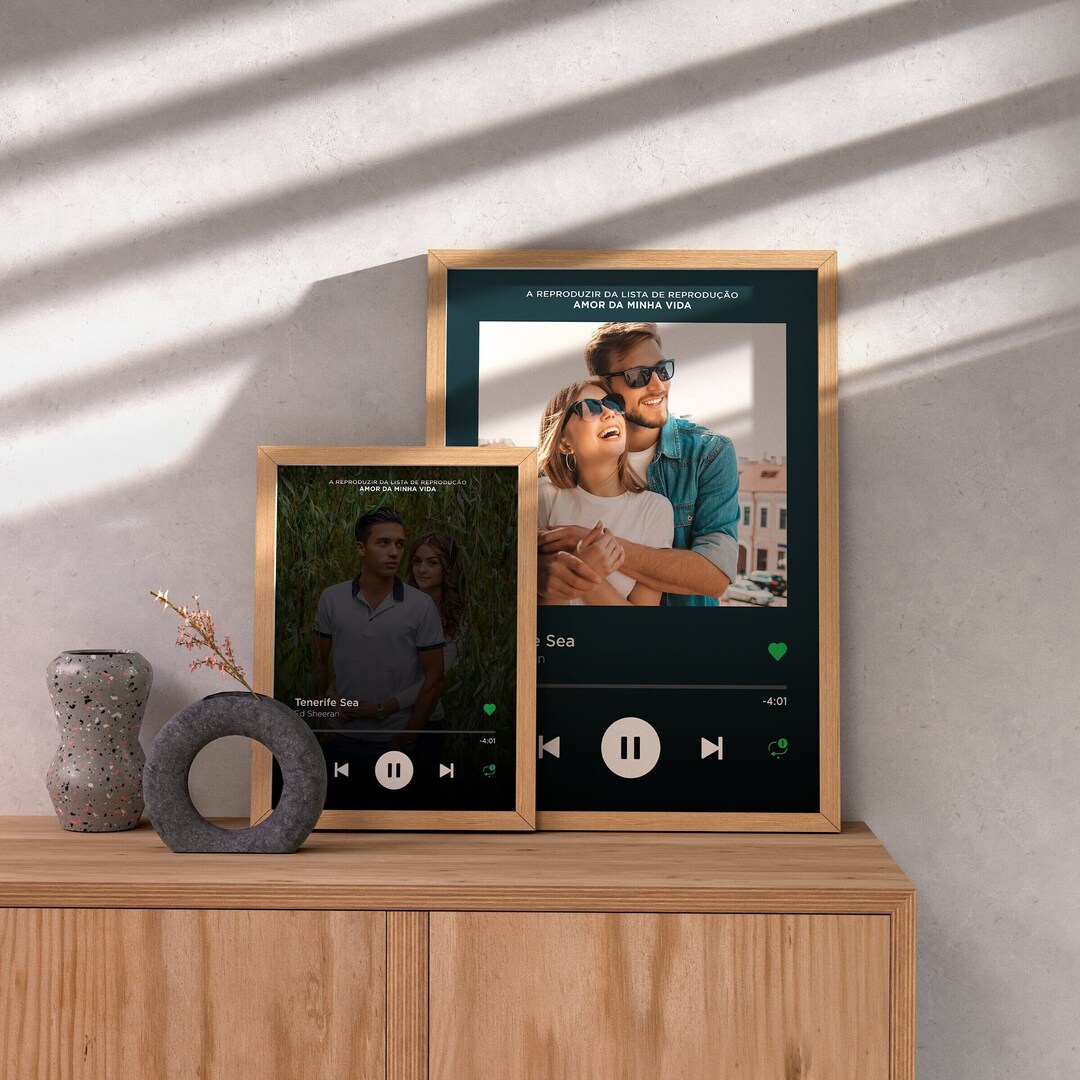 Custom Music Poster Canva Template Songprint Music Wall Art Gift for ...