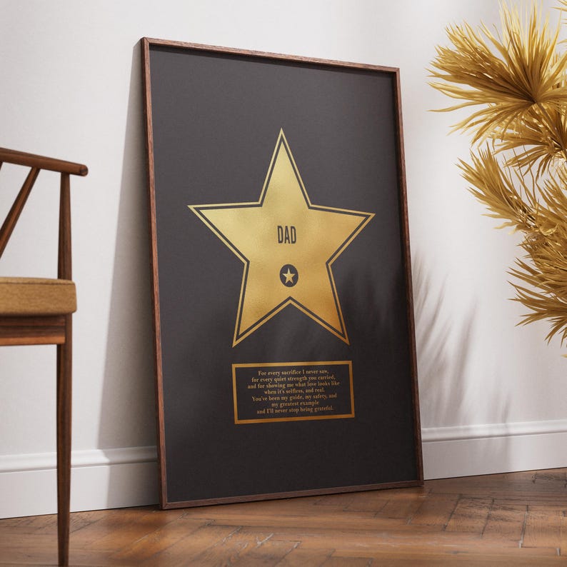 Hollywood Star of Fame - Canva Template | Modern & Minimalist ...