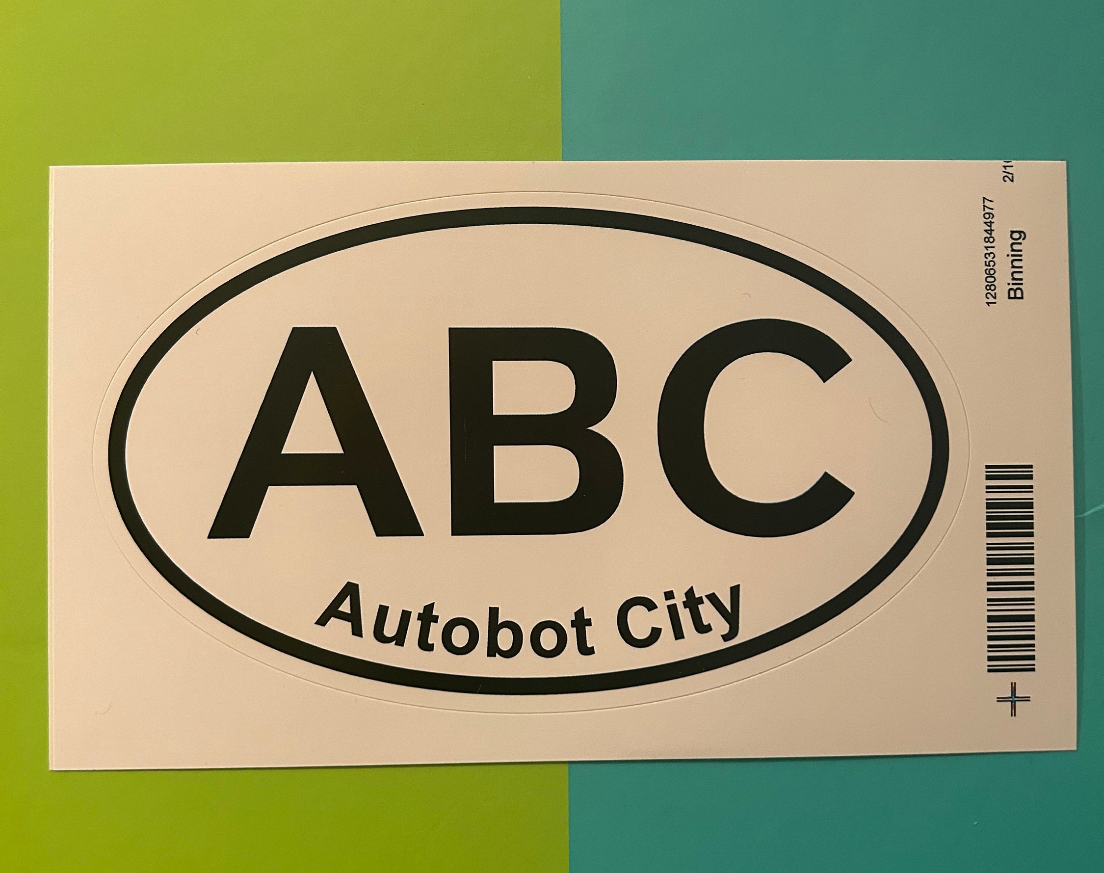 Autobot City Decal - Etsy