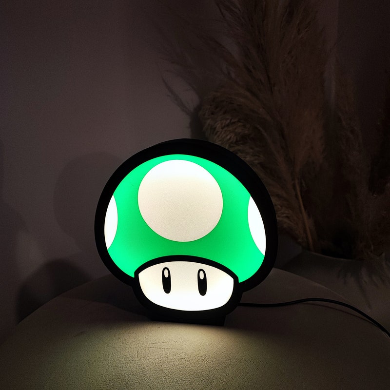 Mario Lamp - Etsy