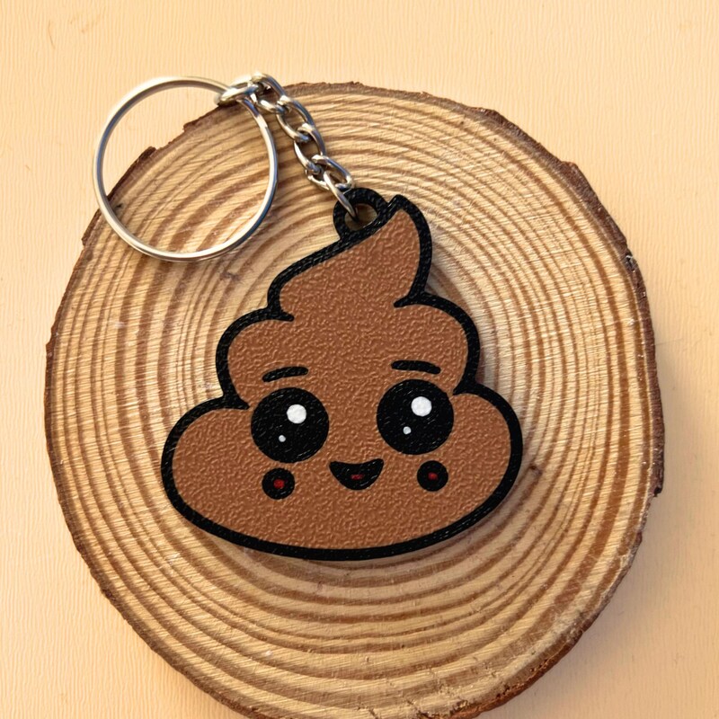 Poop Keychain - Etsy
