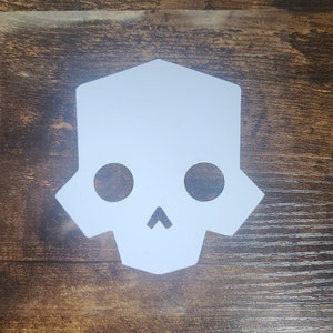 Helldivers 2 Car Skull Sticker - Etsy