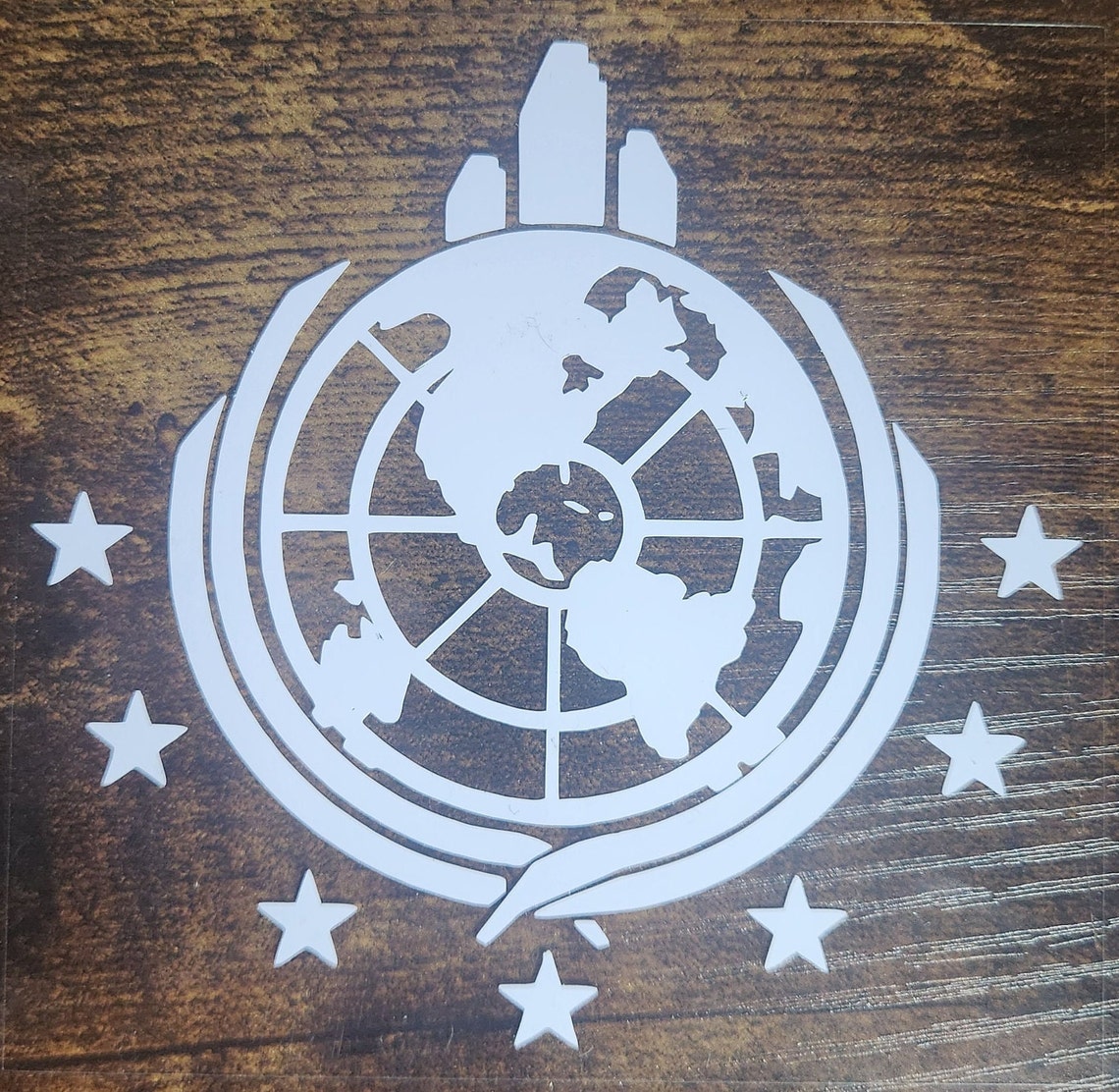 Super Earth Car Decal - Helldivers 2 - Etsy