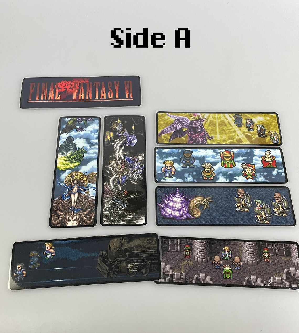 Final Fantasy VI Bookmarks Laminated Final Fantasy 6 Bookmarks Final ...
