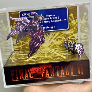 Final Fantasy VI Cube Diorama Final Fantasy 6 Cube Diorama Final ...