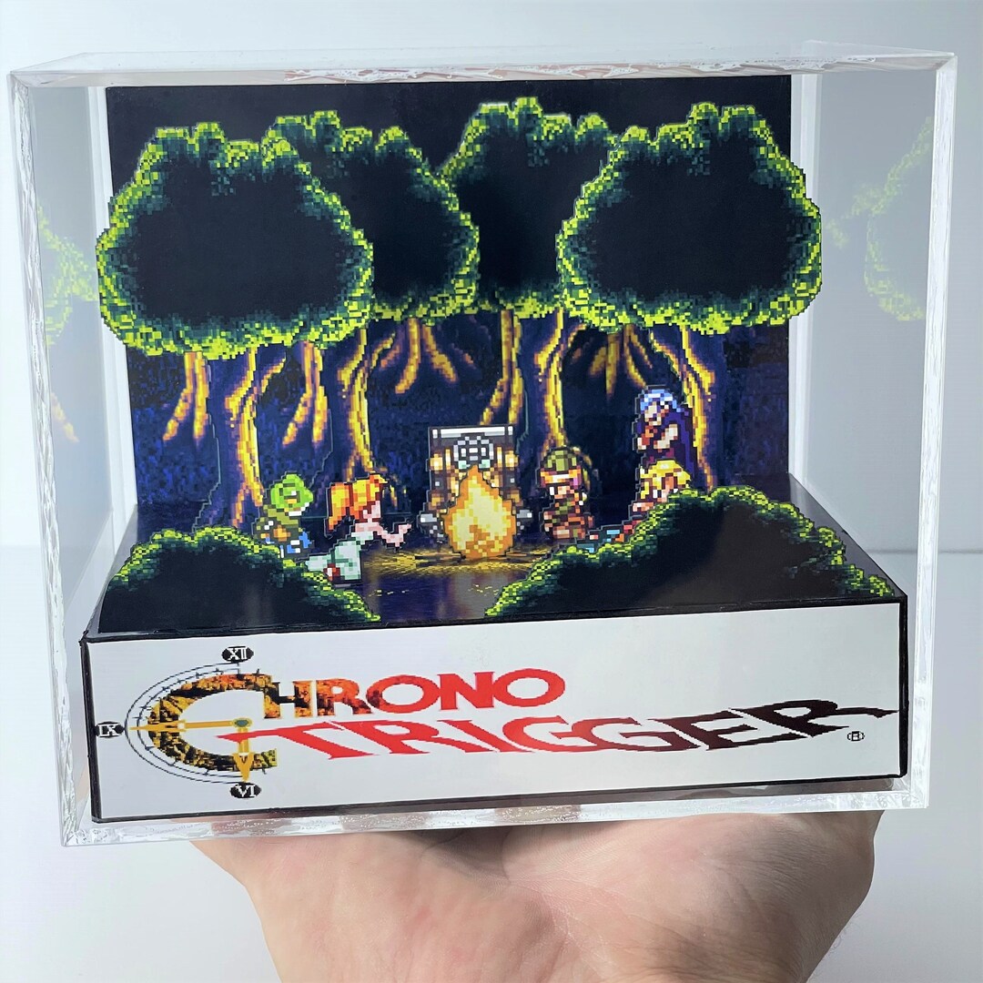Chrono Trigger Camp Fire Cube Diorama Chrono Trigger Cube Diorama ...