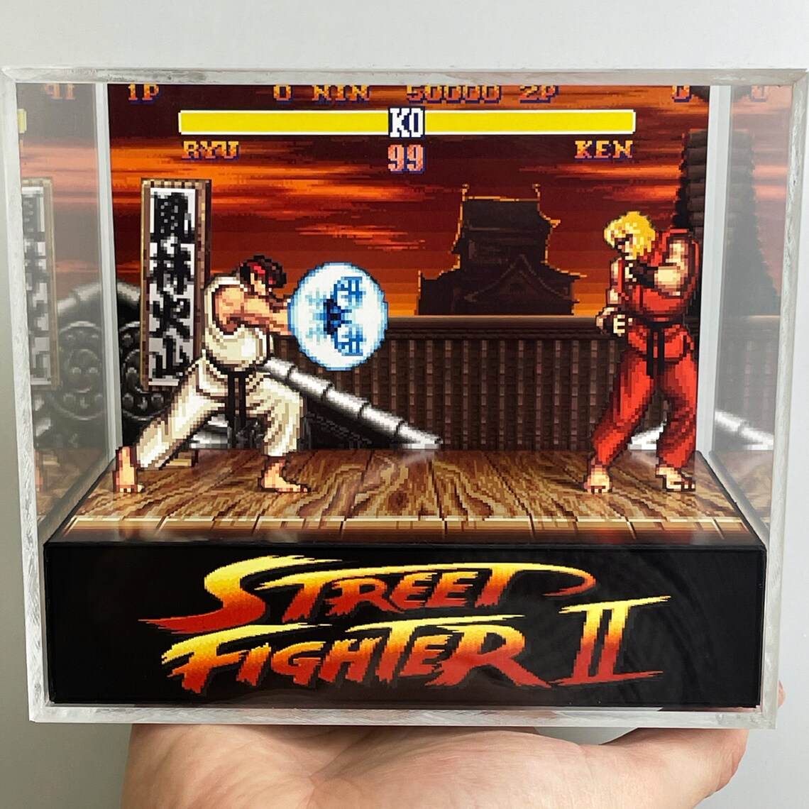 Street Fighter II Cube Diorama Street Fighter 2 Cube Diorama Street ...