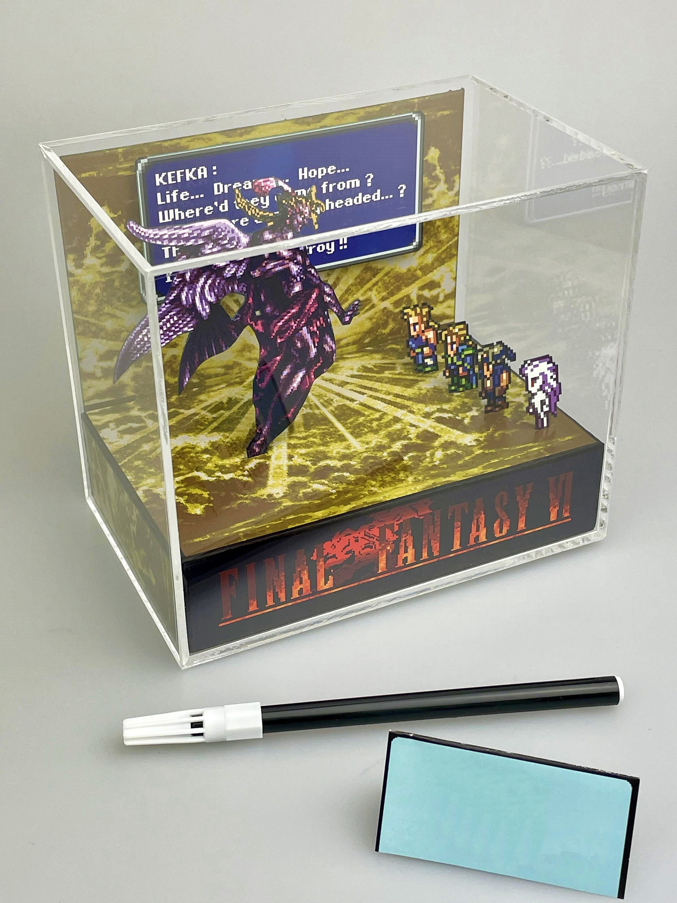 Final Fantasy VI Cube Diorama Final Fantasy 6 Cube Diorama Final ...