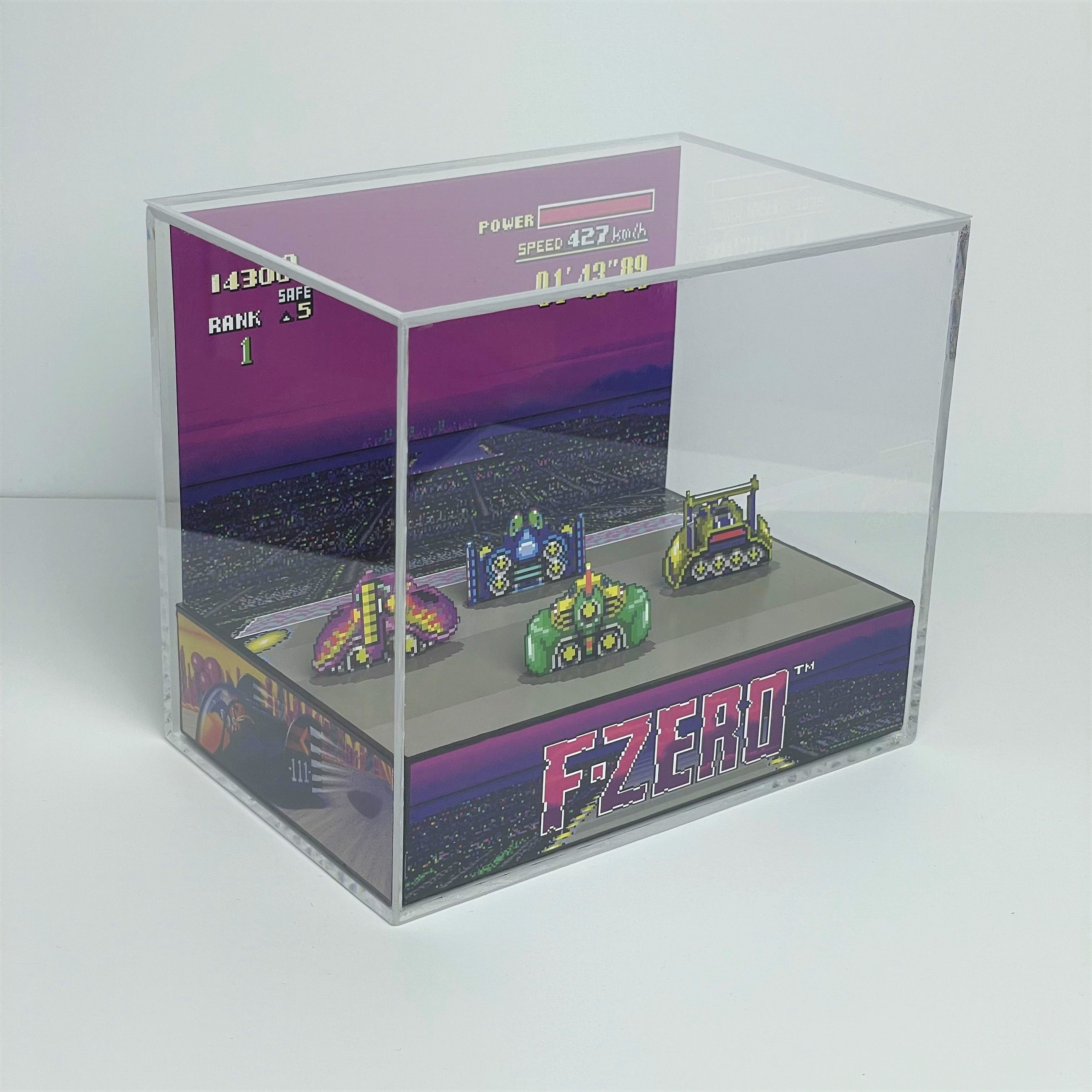 F-zero Cube Diorama F-zero Diorama F-zero Gift Nintendo Gift Super ...