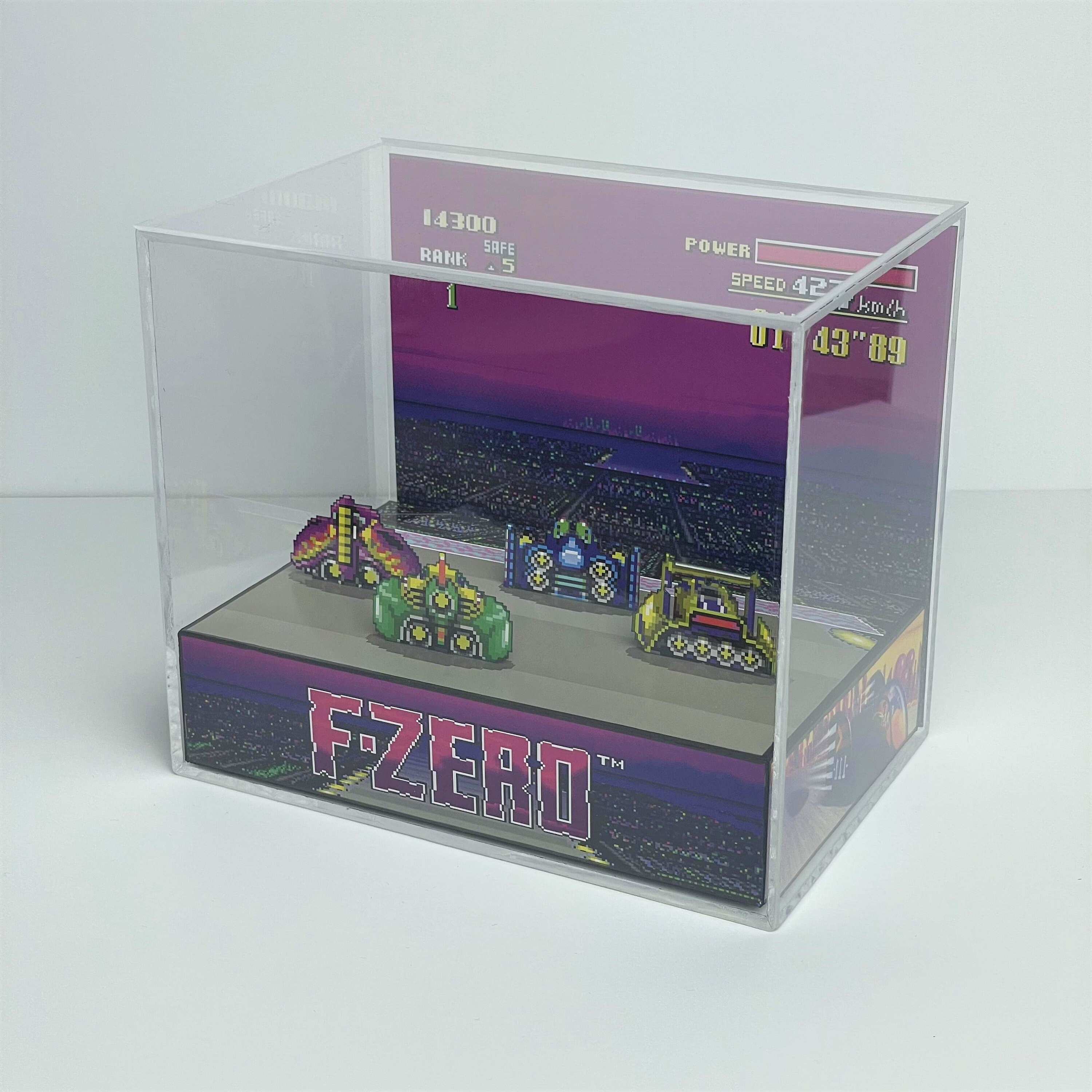 F-zero Cube Diorama F-zero Diorama F-zero Gift Nintendo Gift Super ...
