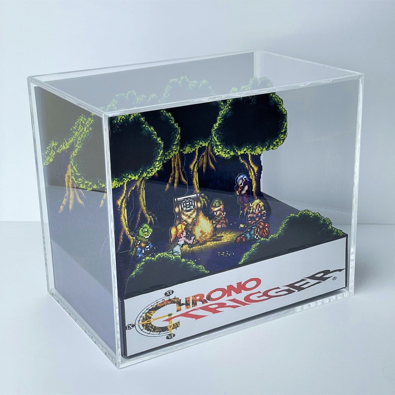 Chrono Trigger Camp Fire Cube Diorama Chrono Trigger Cube Diorama ...