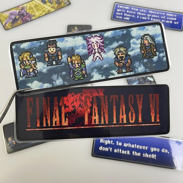 Final Fantasy Vi - Etsy Final Fantasy Vi - Etsy