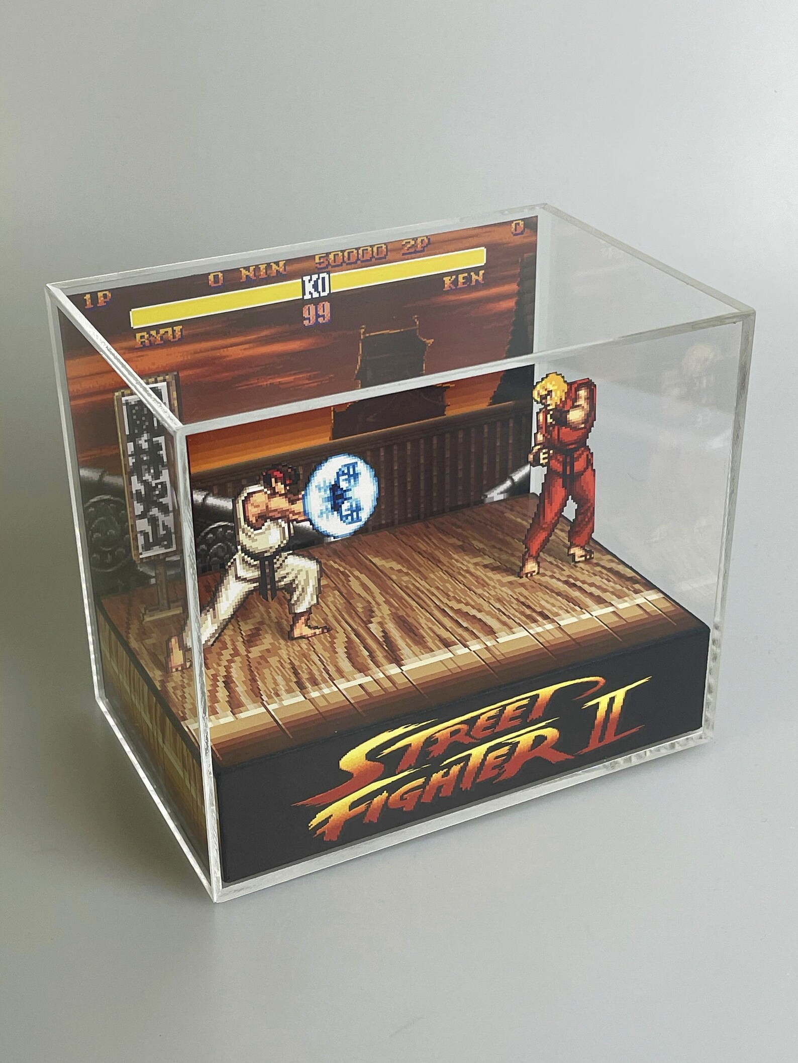 Street Fighter II Cube Diorama Street Fighter 2 Cube Diorama Street ...