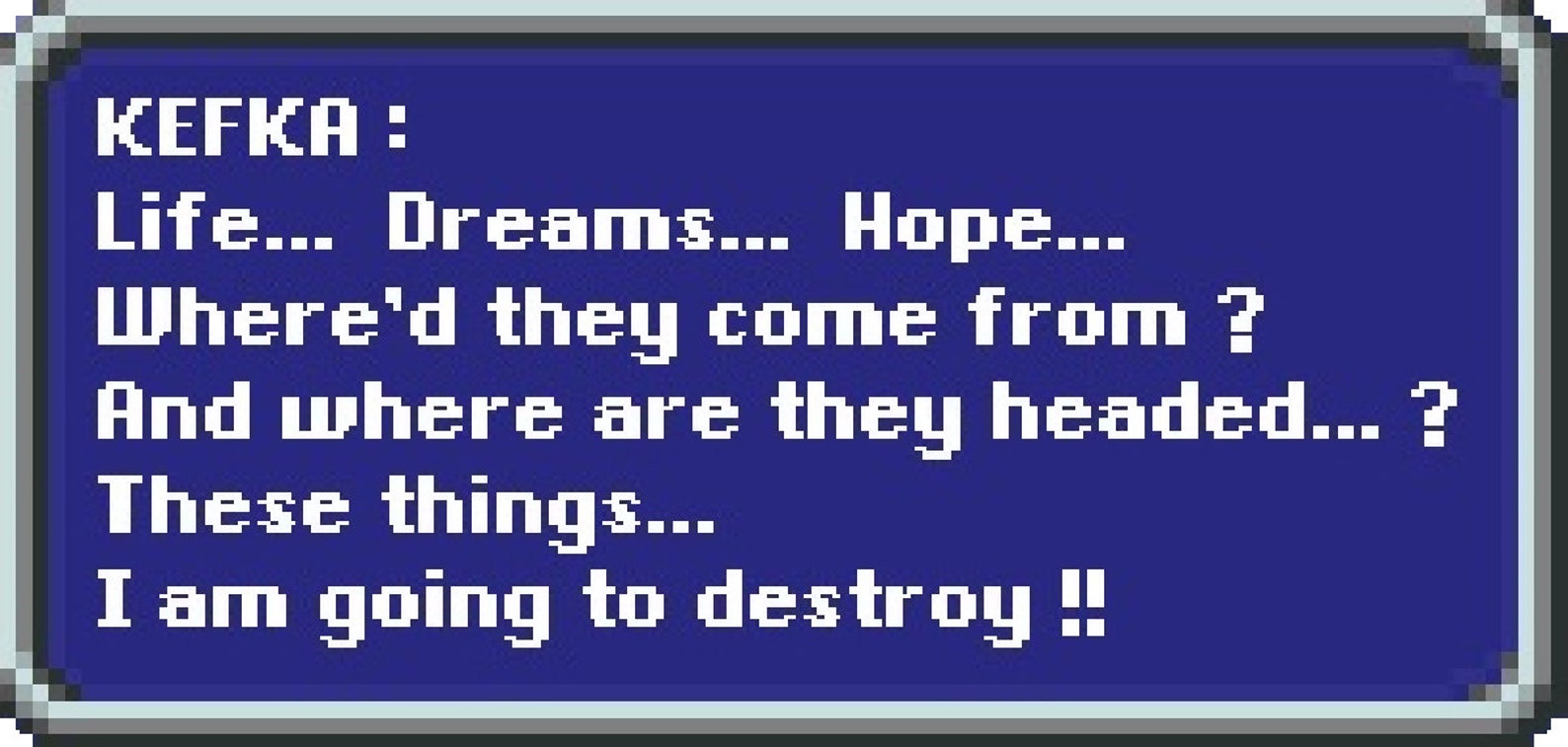 Final Fantasy VI Cube Diorama Final Fantasy 6 Cube Diorama Final ...