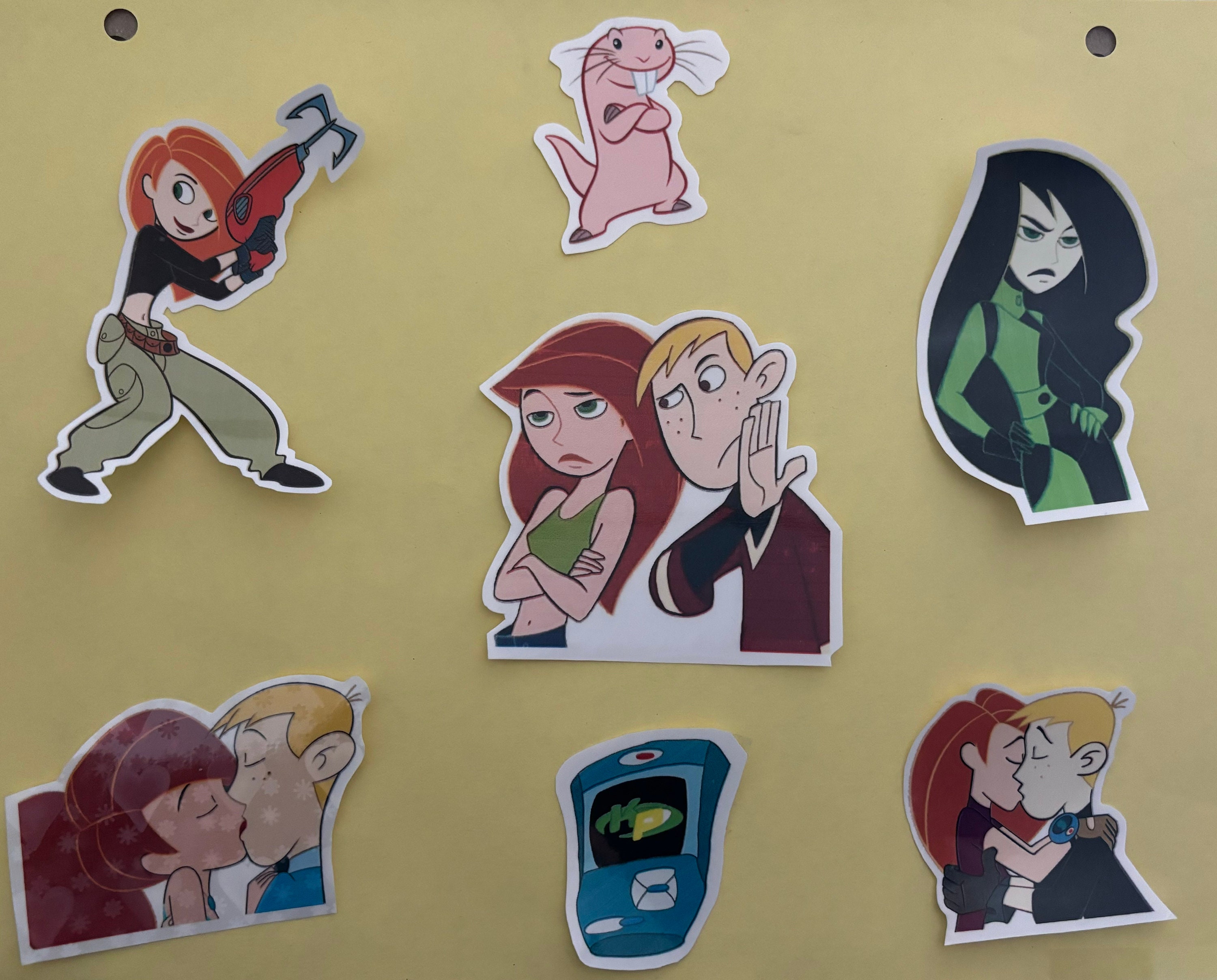 Kim Possible Stickers - Etsy
