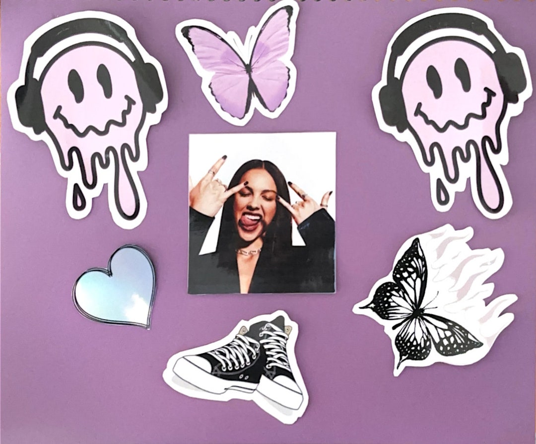 Olivia Rodrigo Stickers Vinyl Bundle - Etsy