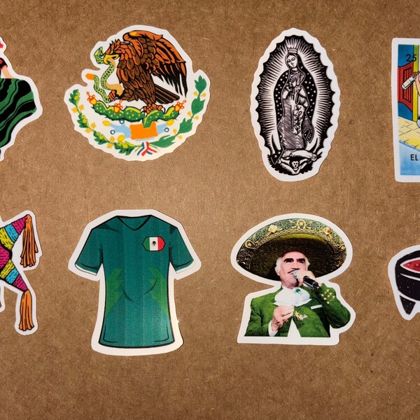 Mexican Vinyl Stickers - Etsy