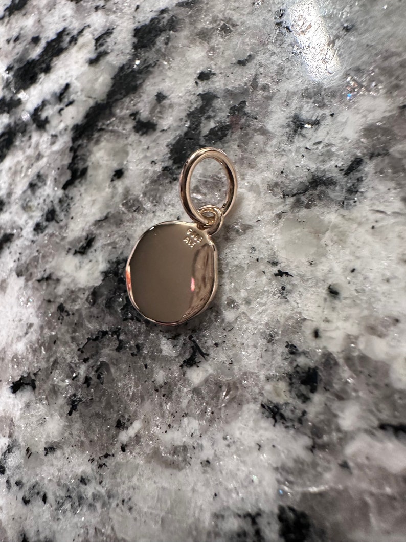 Pandora Love Stamp Charm 14k Gold - Etsy