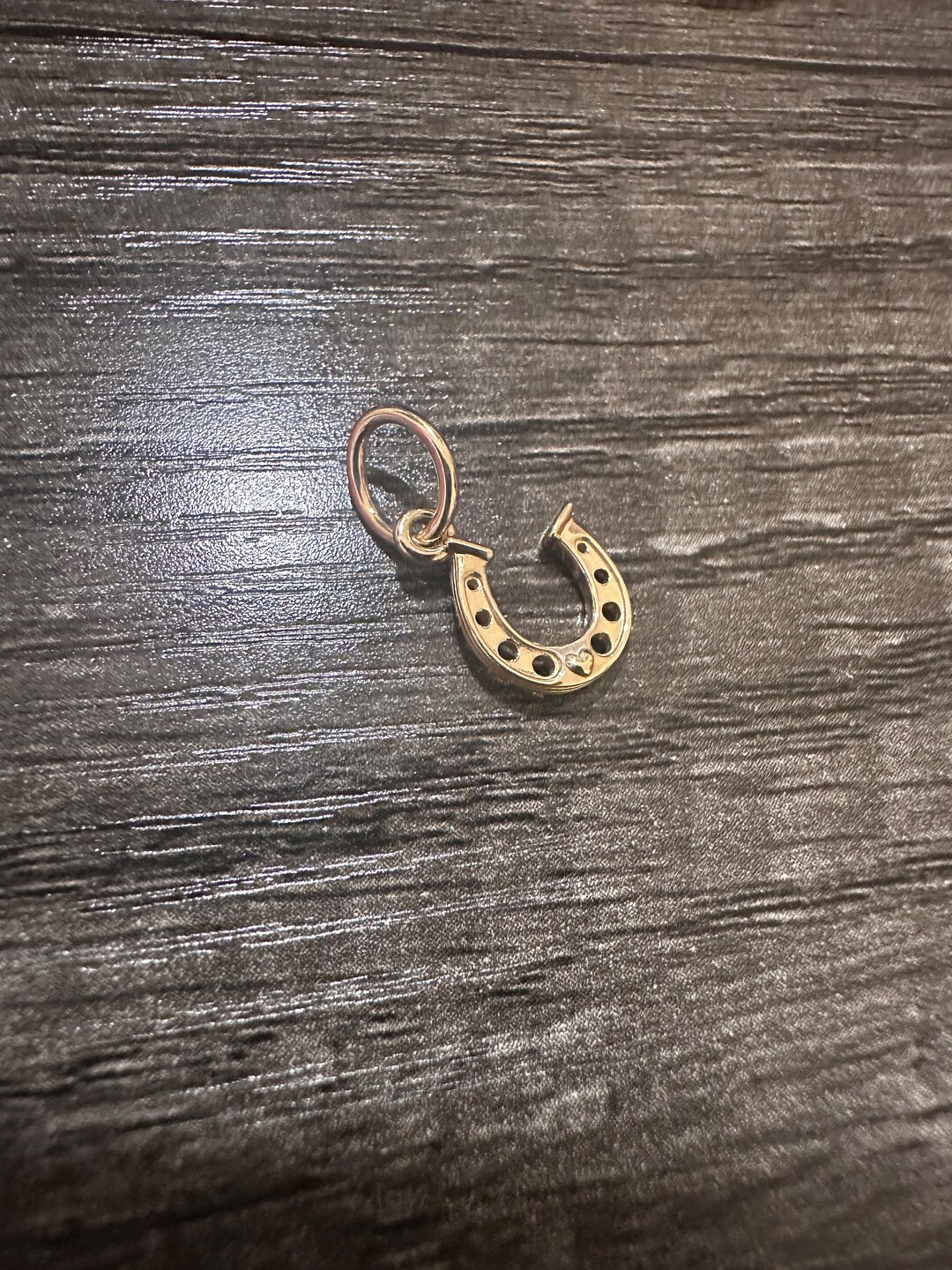Pandora Horseshoe Charm14k Gold - Etsy