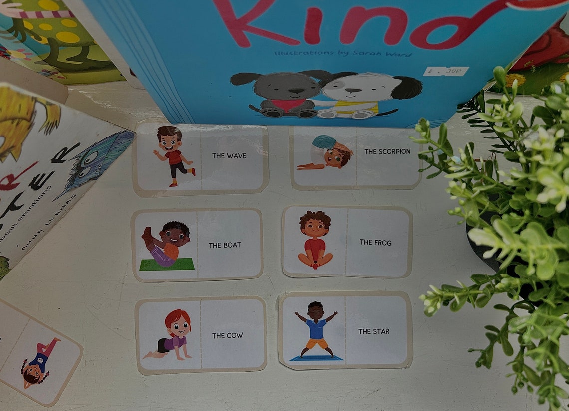 Early Years Yoga Poses Flashcards & Poster - Children's Learning ...