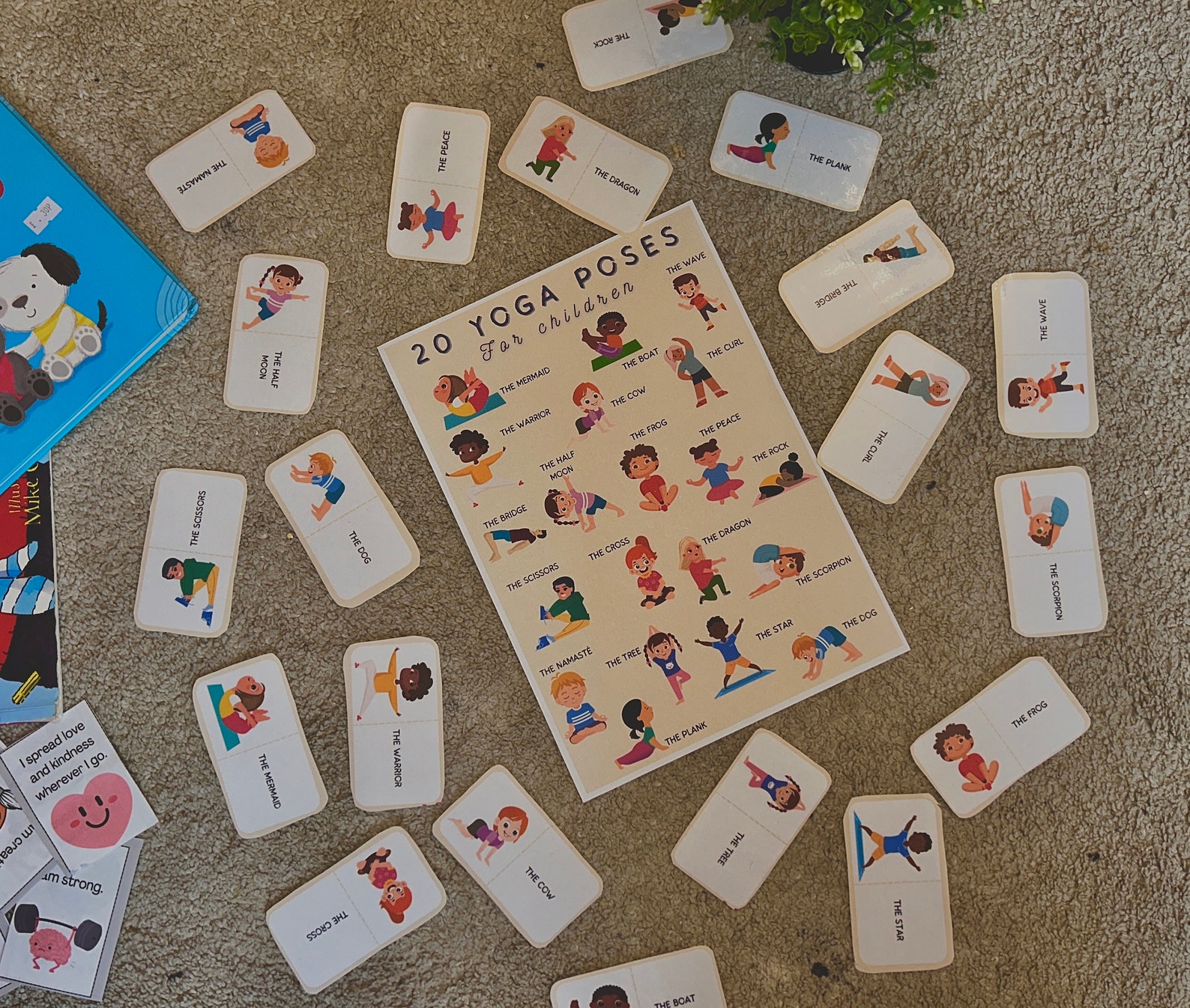 Early Years Yoga Poses Flashcards & Poster - Children's Learning ...