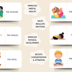 Early Years Yoga Poses Flashcards & Poster - Children's Learning ...
