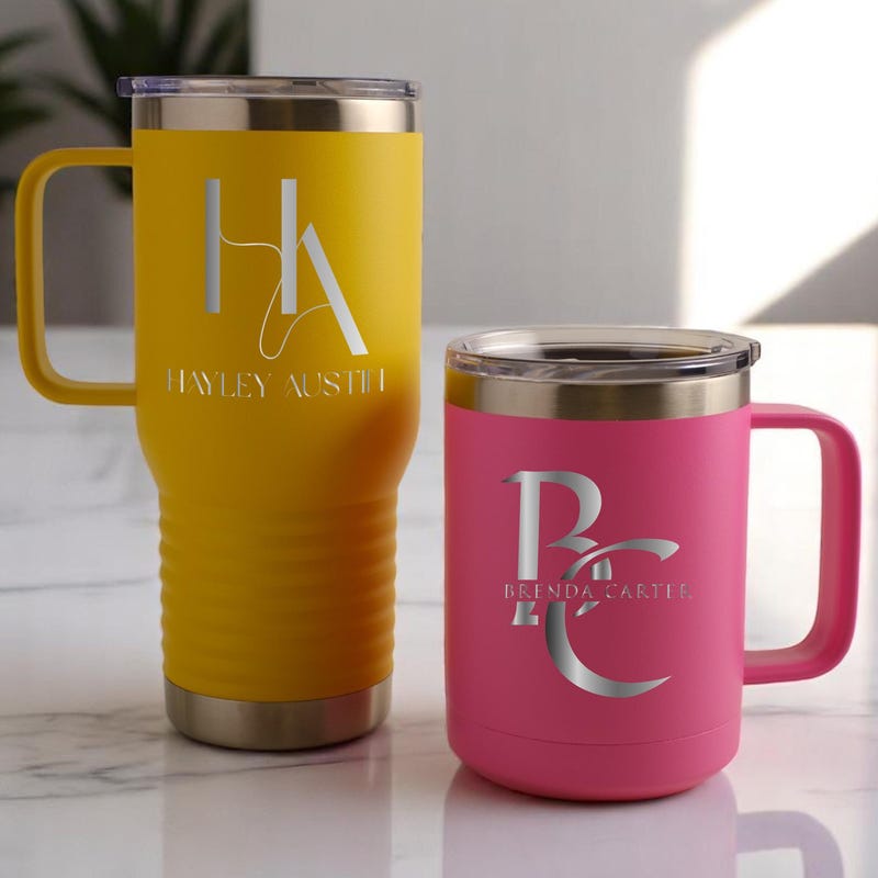 Custom Travel Mugs - Etsy