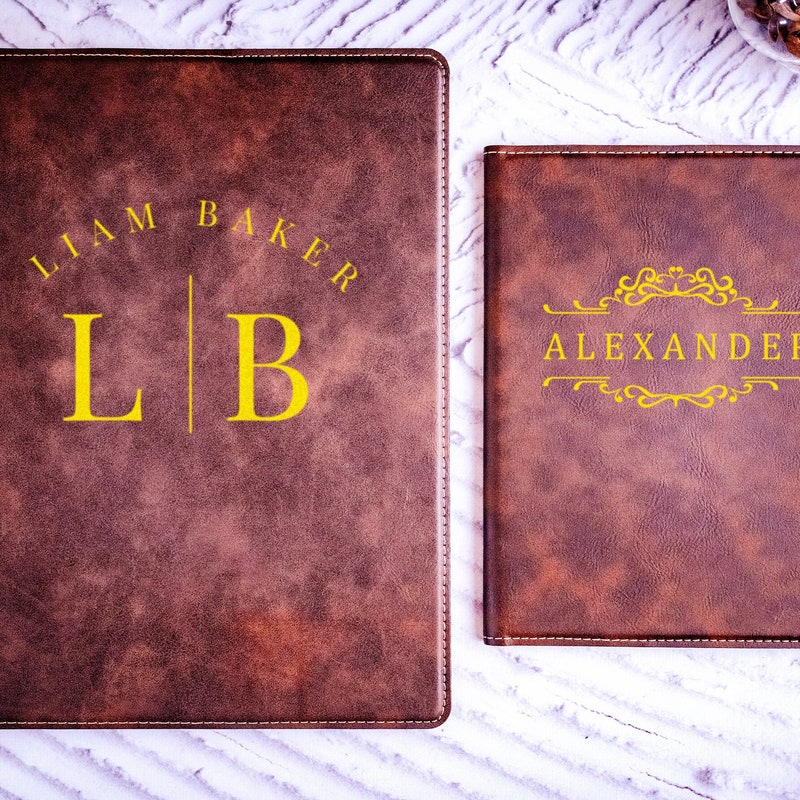 Personalized Padfolio - Etsy