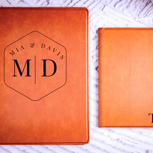 Company Logo Leather Portfolio, Custom Leather Portfolio, Custom ...