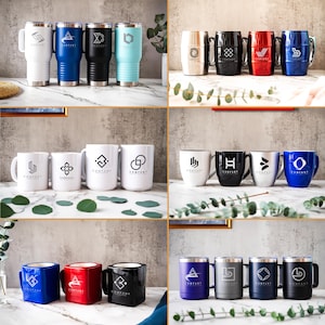 Corporate Branded Ceramic Mug, Insulated Steel Mug, Corporate Mug With ...