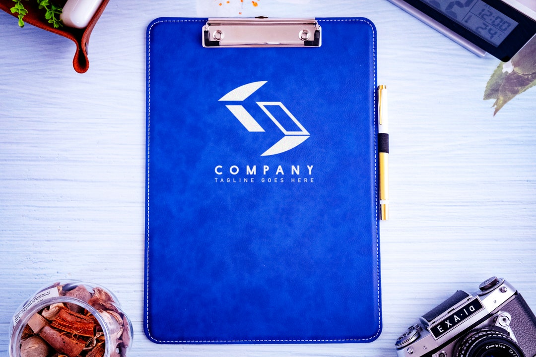 Company Logo Clipboard, Custom Leather Clipboard, Business Logo ...