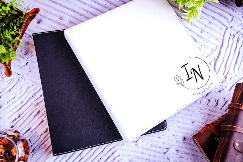 Personalized Binder, Customed Binder, Leather Binder, Leather Binder 3 ...